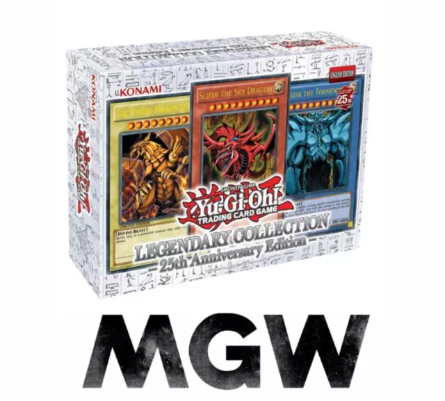 YU GI OH! Legendary Collection 25th Anniversary Edition English Factory Sealed $83.06 - PicClick AU
