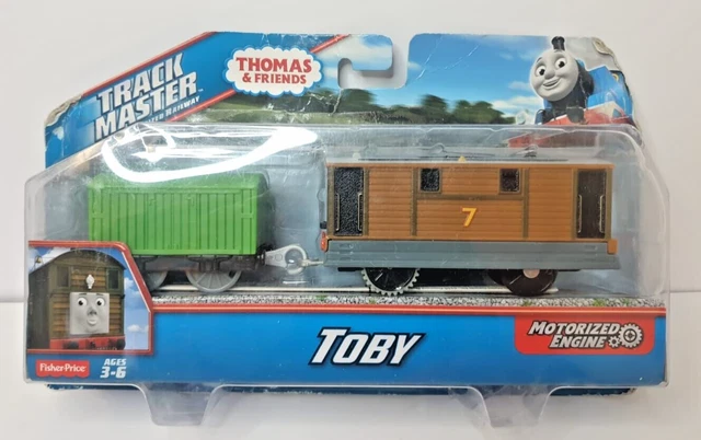 THOMAS & FRIENDS fisher price track master Toby battery operated 3-6 £ ...