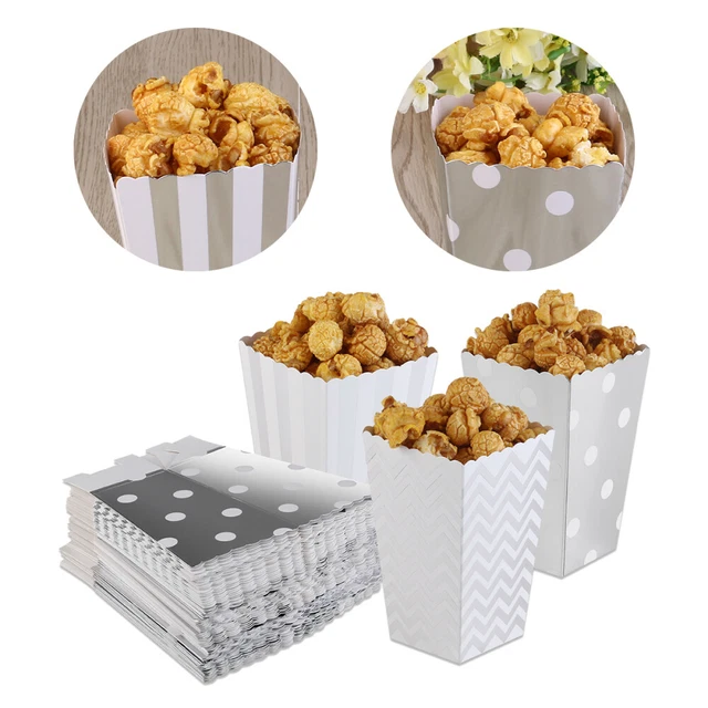 50 PCS POP-CORN En Carton Cartons De Bonbons Fête Papier Des EUR 17,66 ...