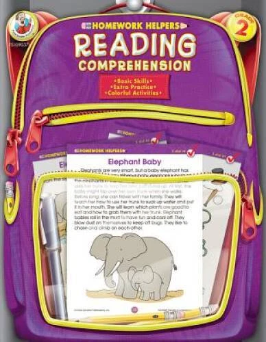 READING COMPREHENSION, GRADE 2 (Homework Helper) - Paperback - VERY ...