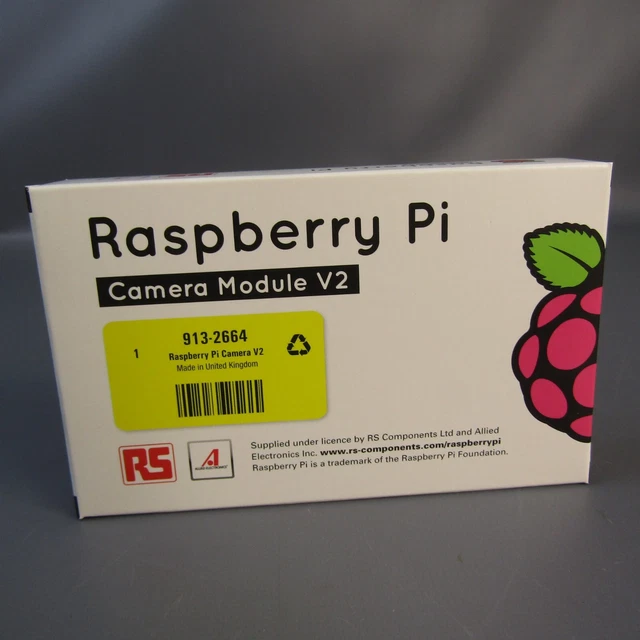 RASPBERRY PI CAMERA Module V2 , 913-2664 3280x2464 Pixels, 8 Megapixel ...