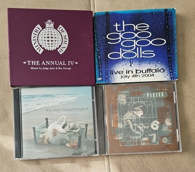 DOLLS GOO GOO Live Buffalo ALAN PARSONS PROJECT collection PIXIES ...