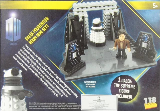 DOCTOR WHO DALEK Progenitor Room Mini Set Bâtiments Briques Character ...