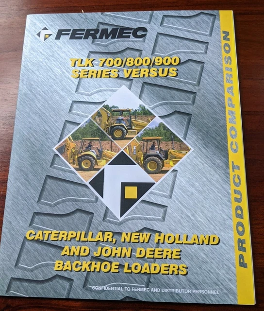 FERMEC TLK 700/800/900 V Caterpillar John Deere Retroescavatore ...