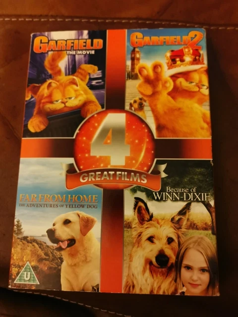 GARFIELD: THE MOVIE/GARFIELD 2/Far From Home/Because of Winn-Dixie DVD ...