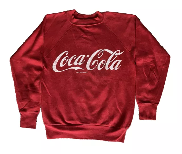 PULL SWEAT COCA-COLA Collector Coke Sweatshirt Sweater / Retro 80's 90 ...