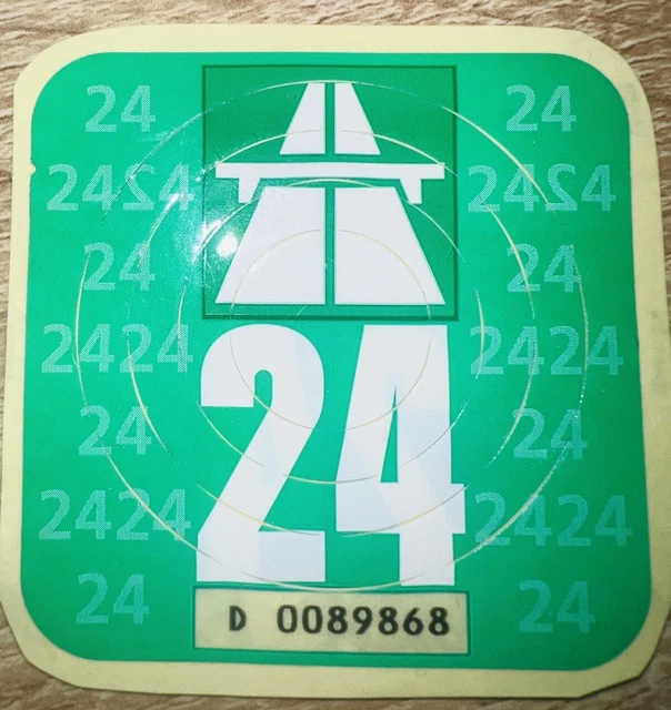 AUTOBAHN VIGNETTE SCHWEIZ 2024 Gültig bis 31.01.2025 EUR 10,00 - PicClick DE