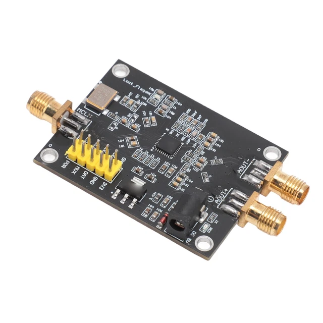 RF SIGNAL GENERATOR ADF4350 Chip 35MHz To 4400MHz SMA Output SPI ...
