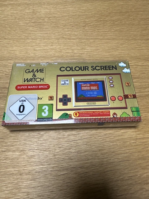 NINTENDO GAME & Watch: Super Mario Bros. Handheld-Konsole - Gold New ...