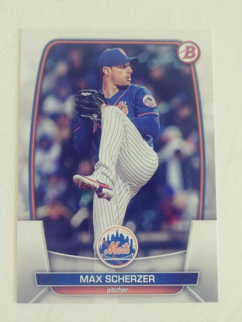 MAX SCHERZER 2023 Three Card Lot - New York Mets (Bowman, Heritage, Series 1) $0.99 - PicClick CA