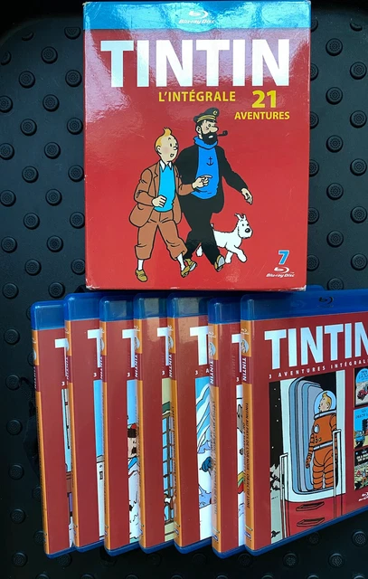 THE ADVENTURES OF Tintin- Complete Collection Blu-ray 7*DVD 21 ...