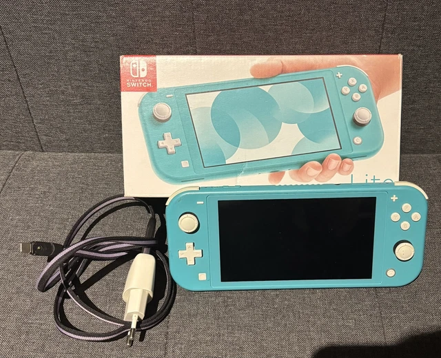 CONSOLE NINTENDO SWITCH Lite turquoise en Boîte EUR 125,00 - PicClick FR