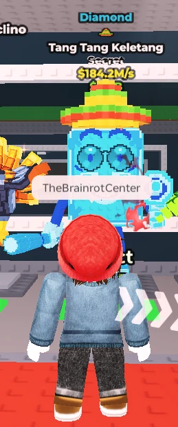 Steal A Brainrot Secret Diamond Tang Tang Keletang 184 2m S Op Trait