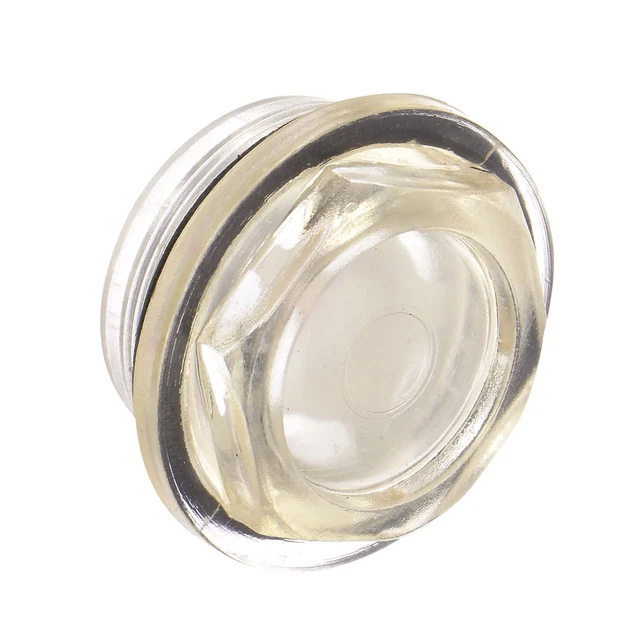 AIR COMPRESSOR OIL Sight Glass M42x1.5 Male Hex Head for Gearbox ...