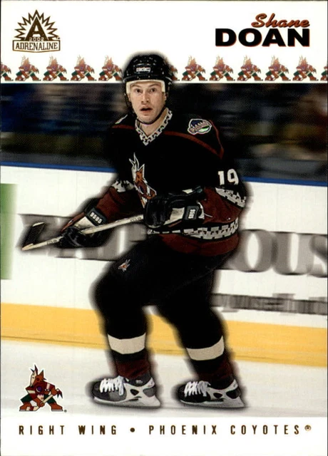 CARTE DE HOCKEY Pacific Adrénaline Coyotes 2001-02 #147 Shane Doan EUR ...