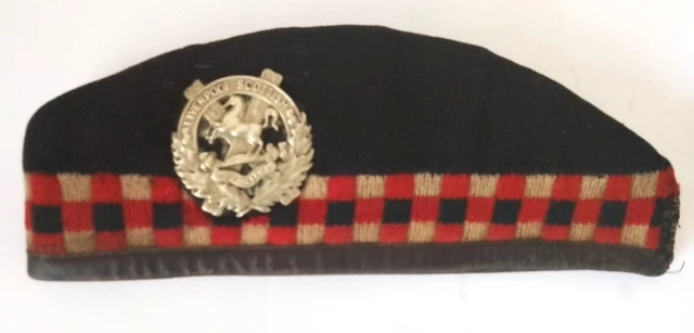 WW1 PERIOD 10 th Bat Liverpool Scottish Glengarry Cap £224.32 - PicClick UK