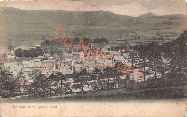 MELROSE BORDERS FROM Quarry Hill c1919 Postcard (D616) $18.56 - PicClick AU