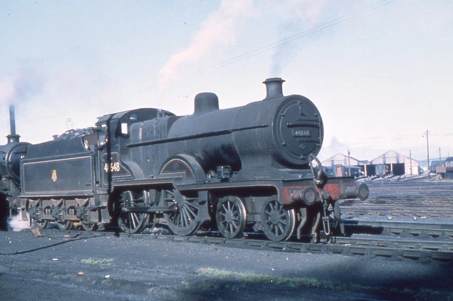 RAILWAY PHOTO BR ex-LSWR class G16 4-8-0T No 30495 at Feltam hump yard ...