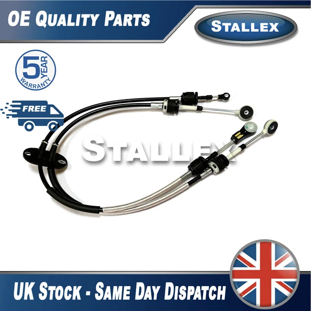 FITS FORD TRANSIT Connect 1.5 dCi 1.6 Gear Shift Cables Set Manual ...