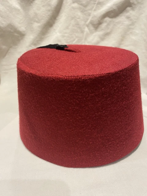 ADULT RED FEZ Hat or Tarboosh + Prayer Hat from Morocco/ Ranger £10.26 ...