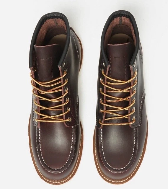 RED WING 8847 Classic Mov Toe Boots Black Cherry UK 11 EU 46 £225.00 ...