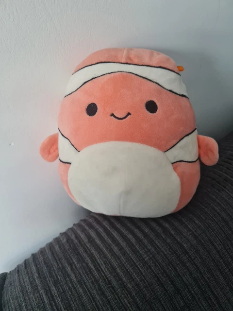 RARE SQUISHMALLOW RICKY The Clownfish Orange 7.5” Soft Plush, Cute Gift ...
