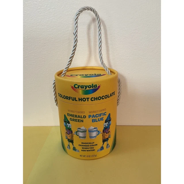 CRAYOLA COLORFUL HOT Chocolate Emerald Green Pacific Blue Kids Fun ...