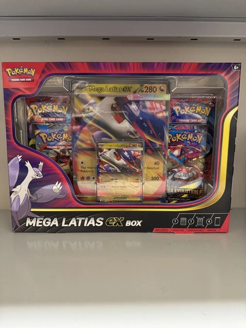 POKEMON TCG MEGA Evolution Mega Latios EX Box FAST DISPATCH £28.18 ...