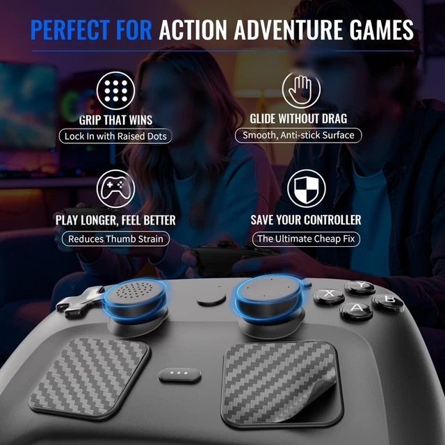 SILICONE STICKERS DESIGNED for Steam Controller 2 Touchpad and Button ...