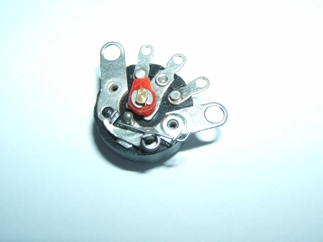 ON/OFF VOLUME CONTROL C Film Flat Foot Potentiometer 10Kω Thumbwheel ...