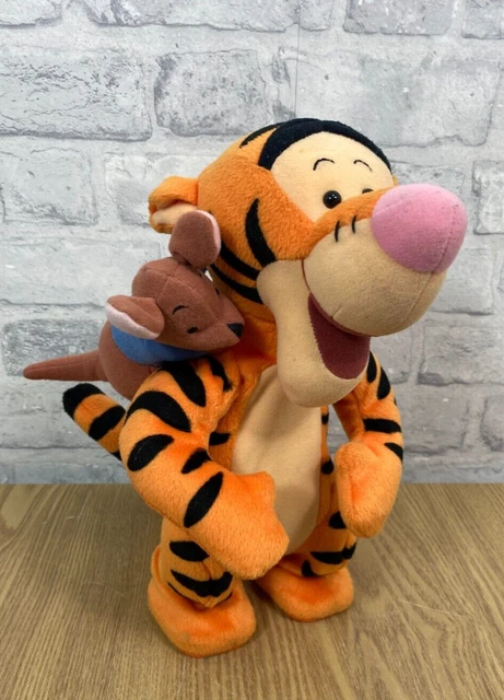 VINTAGE 1999 MATTEL Bouncing Tigger and Roo Fully Working (PG131T) £10. ...