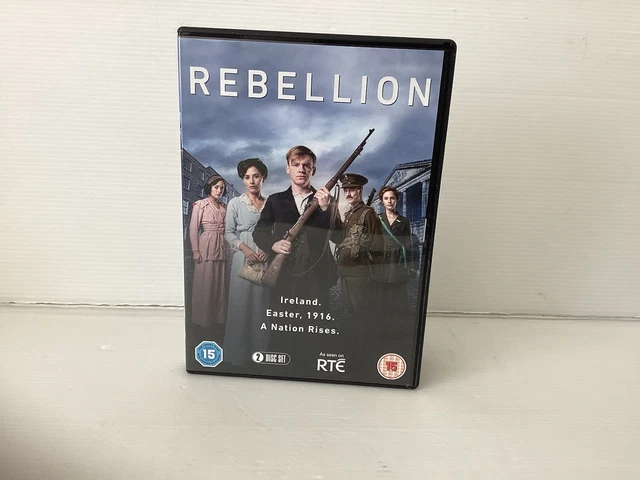REBELLION RTE IRISH 1st World War Drama 2 Disc Set Region 2 DVD VG Con ...