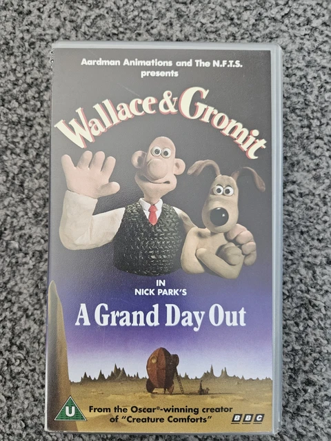 VINTAGE RETRO WALLACE And Gromit - A Grand Day Out (VHS/H, 1993) £5.75 ...