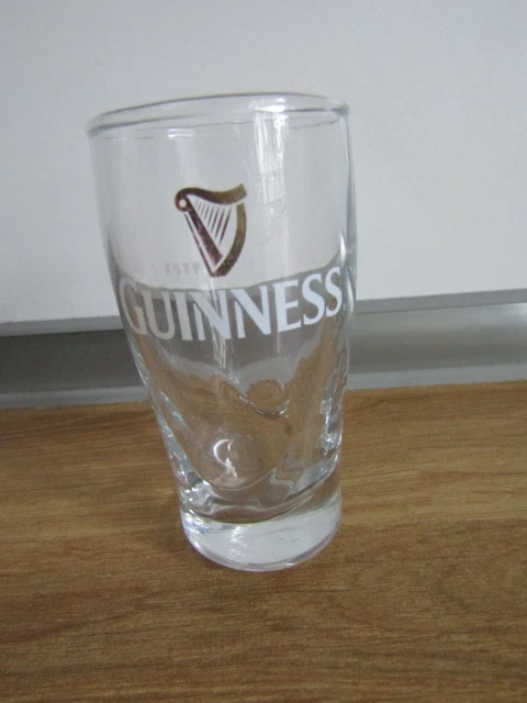 MINIATURE BABY GUINNESS Glass 8.3cm tall Breweriana £5.00 - PicClick UK