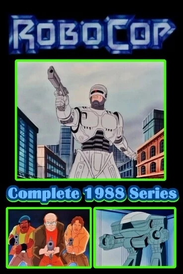 ROBOCOP ANIMATED SERIES, complete 1988, RoboCop cartoon £38.65 ...