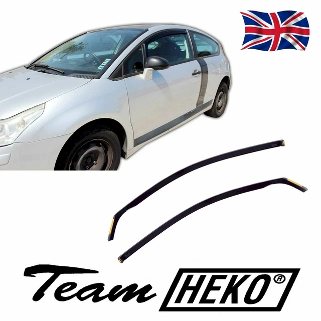 Window Deflector Heko Tinted Wind Deflectors For Citroen Berlingo (2002 ...