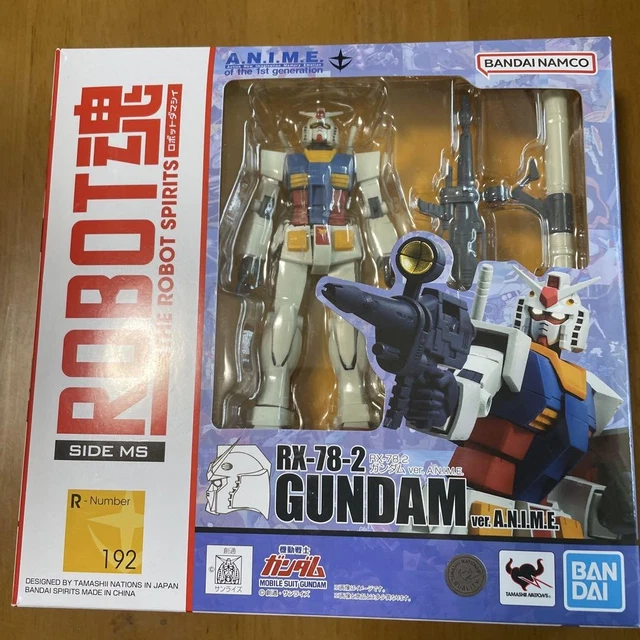 TAMASHII NATIONS ROBOT Spirits Gundam RX-78-2 Ver. A.N.I.M.E. Figura usada EUR 92,34 - PicClick ES