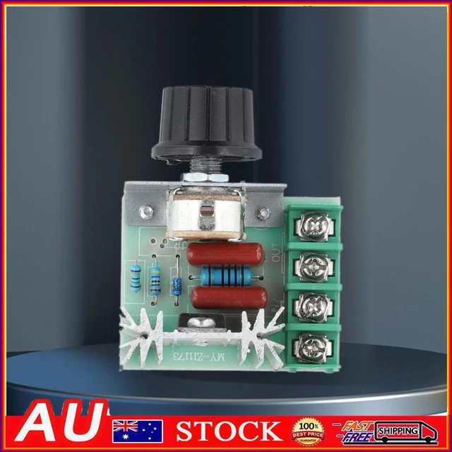 2000W SCR VOLTAGE Regulator High Power Dimming Dimmers Thermostat with ...