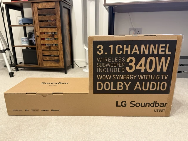 LG US60T SOUNDBAR (2025) with Wireless Subwoofer £62.78 - PicClick UK