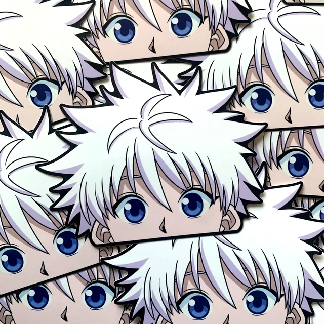 KILLUA ANIME PEEKER Decal Hunter X Hunter Car Bumper Sticker EUR 5,56 ...