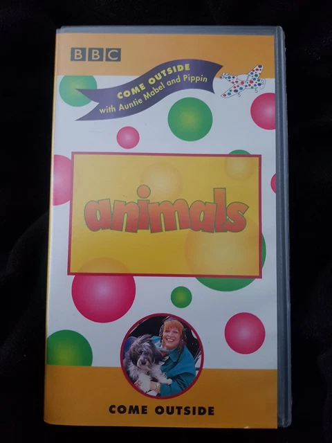 COME OUTSIDE WITH Auntie Mabel And Pippin :Animals. Vhs Video Kids . £ ...