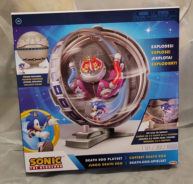 SONIC THE HEDGEHOG Death Egg Playset Exclusive Sonic Figure NEW £35.00 ...