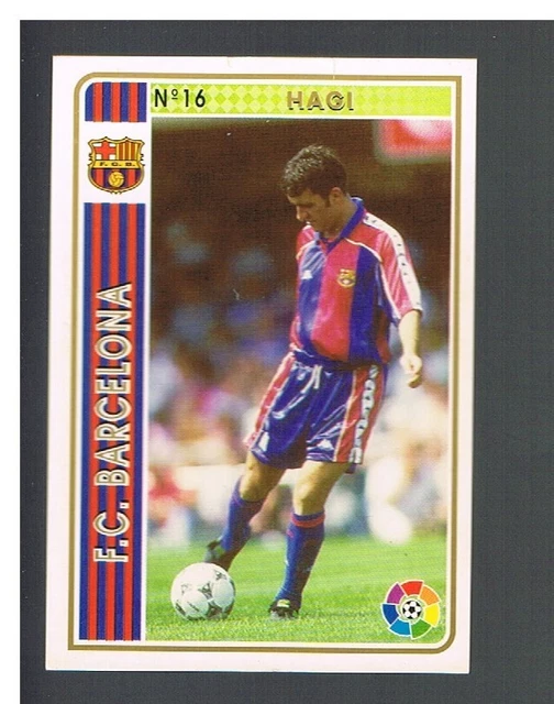 CARD MUNDICROMO LA Fichas De La Liga 1994-95 Nº 16 Gheorghe Hagi Fc ...