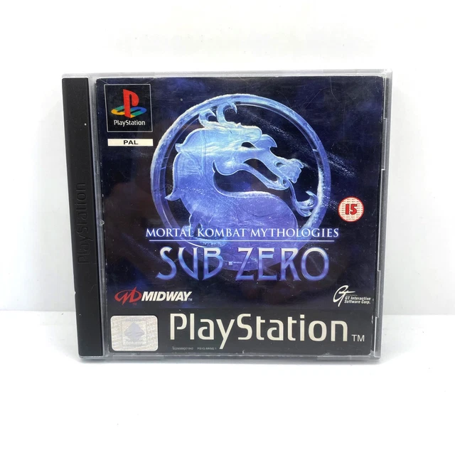 MORTAL KOMBAT MYTHOLOGIES Sub-Zero Playstation COMPLET PAL CIB EUR 169 ...