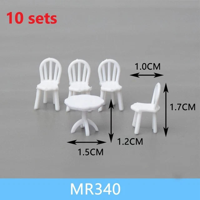 MINI TABLE&CHAIR MEUBLES Modèle Brillant Couleur for Chemin de Fer ...