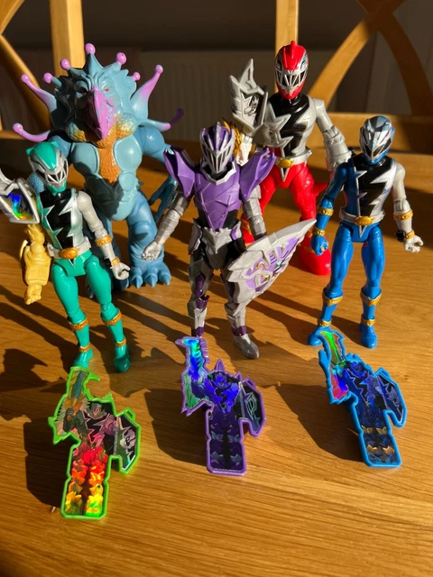 POWER RANGERS DINO Fury Void Knight , Rangers Morpher keys Great Set ...