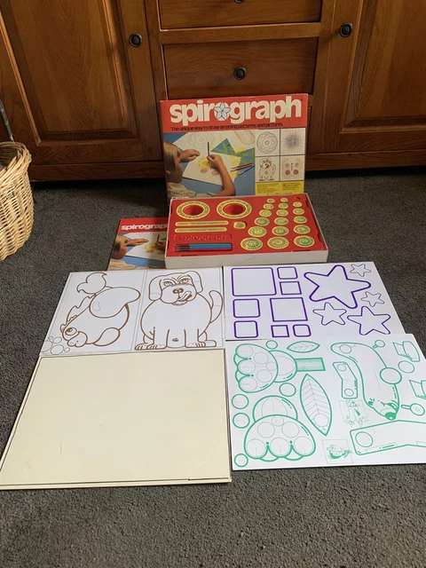 RARE VINTAGE 1980'S Palitoy Spirograph Fun Drawing Board Game £21.50 ...