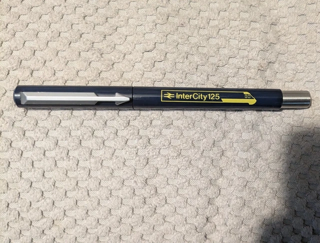 BRITISH RAIL HST Intercity 125 Dark Blue Parker Pen £14.95 - PicClick UK