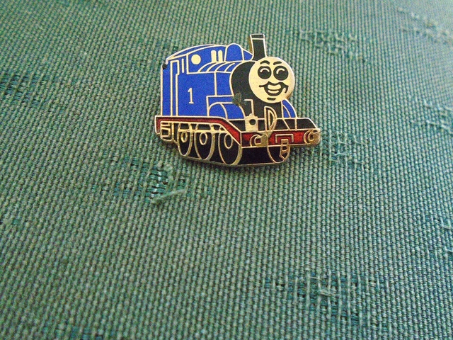 THOMAS THE TANK ENGINE No 1 RAILWAY LOCOMOTIVE - DISNEY ENAMEL PIN ...