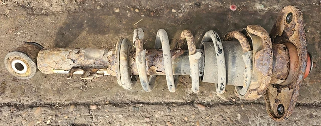 BMW MINI R50 Cooper Rear Strut Shocker Shock Drivers Side UK O/S RHS ...